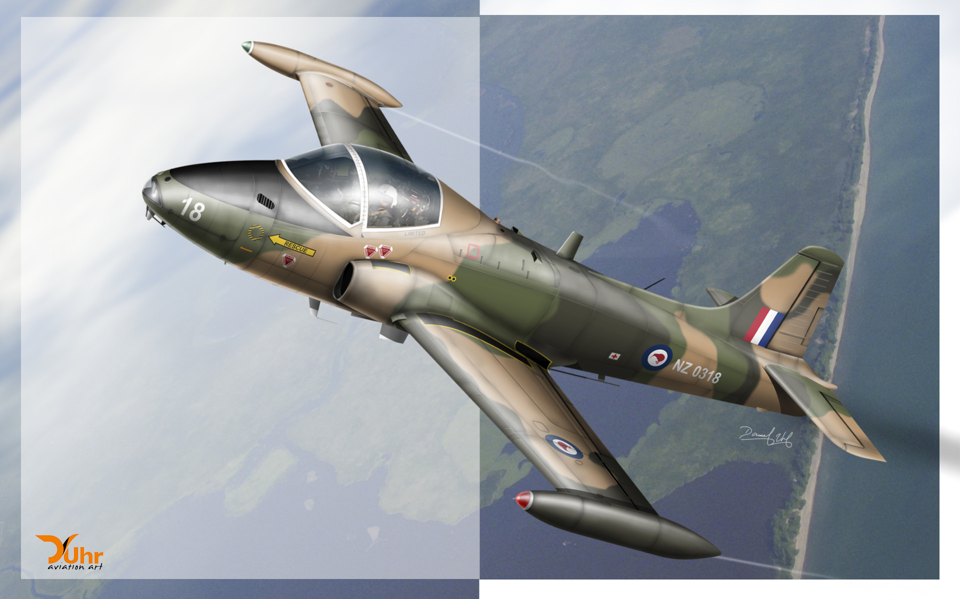 Strike Master - D.Uhr Aviation Art